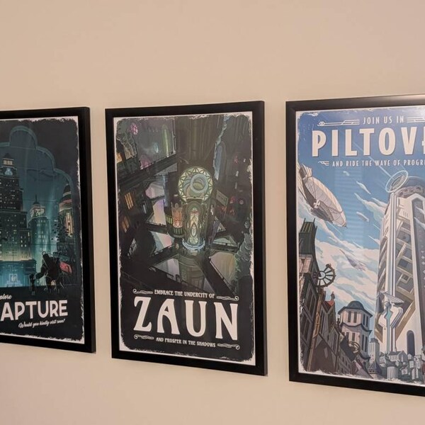 Midgar (final Fantasy 7) Travel Poster, Retro Gamer Wall Art - Etsy