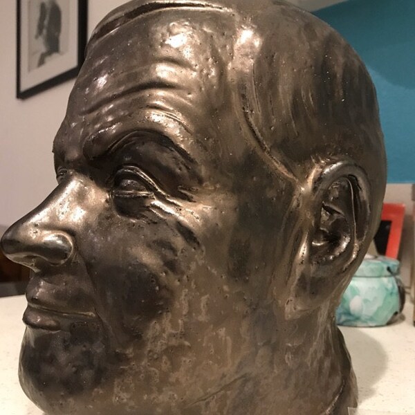 Custom Bust Portrait Sculpture Head, Made to Order Ceramic Figure Art ...