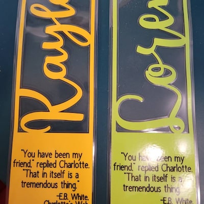 Disney Inspired Bookmarks Custom Bookmark Teacher Gift Kids - Etsy