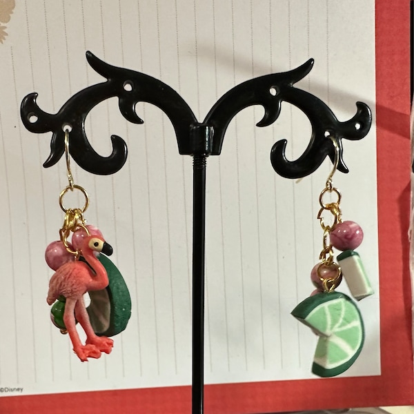 Set of Tiny MINIATURE FLAMINGOS Pink Flamingo Bird Animal Mini Figures ...