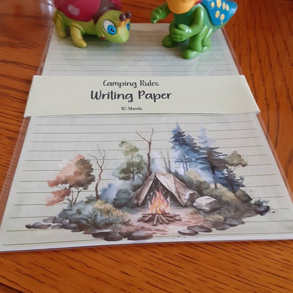 Sea Turtle A5 Letter Writing Paper, Pen Pal Supplies, Stationery Lined ...