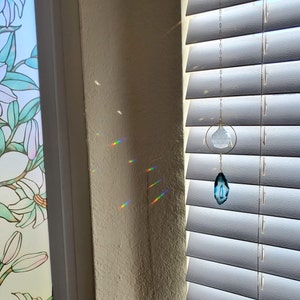 Gold Dripping Gem Crystal Suncatcher, Rainbow Maker, Graduation Gift - Etsy