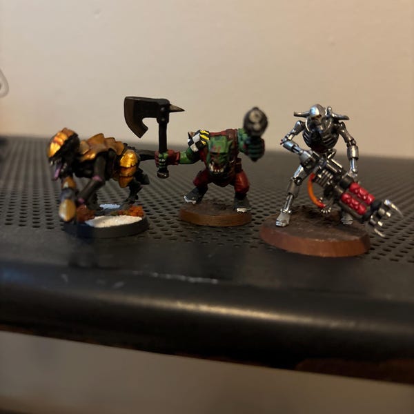 Painted Orc Warrior Miniature - Etsy