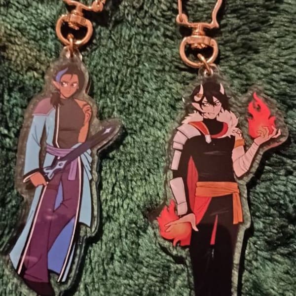 Mystreet Aphmau Acrylic Keychains - Etsy