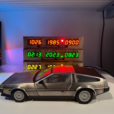 Clock temporal Circuit Time Machine Time Machine of the Delorean in ...