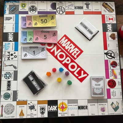 Percy Jackson Monopoly Game Custom Made - Etsy