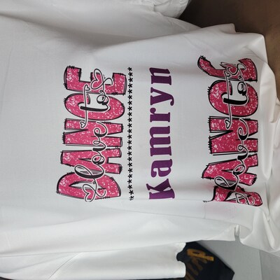 Dance PNG, Dancer Love to Dance PNG Pink Glitter Sublimation Digital ...