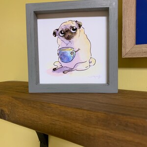 Zoomies Pug Art Print Cute Pug Art Zoomie Pug Print Funny - Etsy