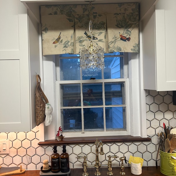 Green Toile Tea Towel, French Country Hand Towel, Kitchen Linen, Green ...