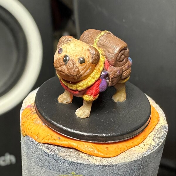 Pug Companion | Dog Familiar for Dungeons and Dragons | D&D | RPG | 5e ...