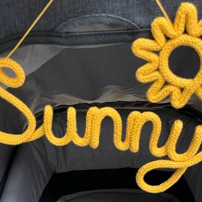 Knitted Mothers Day Sign Wire Word Cord Knit Rope Mothers Day Gift for ...