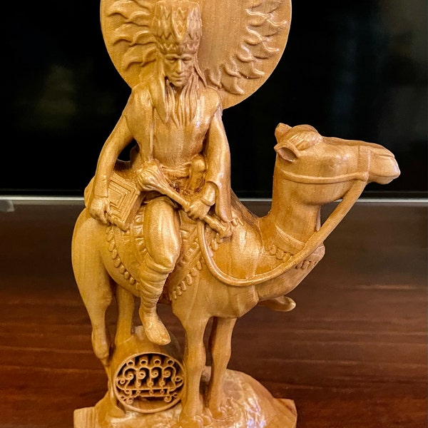 Goetia King Paimon Witchcraft Figure, Paimon Figure, Paimon Pagan ...