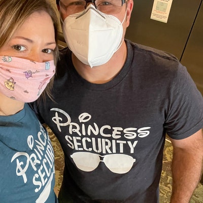 Princess Protection Shirt, Gift for Boyfriend, Couples T Shirt, Womens ...