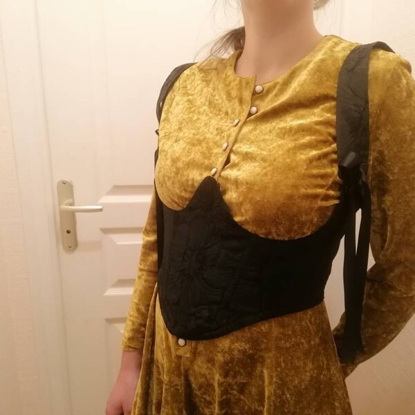 Floral Corset Top - Floral Bodice - Wench Regency Fairy Fair - Etsy