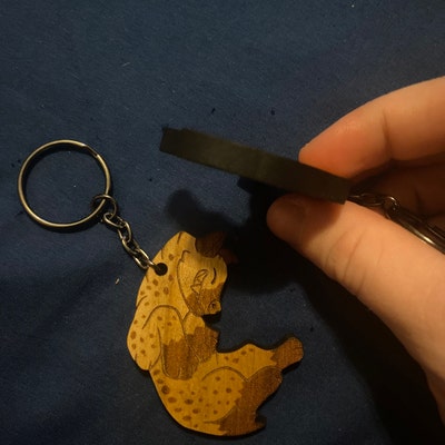 Hyena Interlocking Couple Keychains Friendship or Relationship Matching ...
