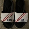Custom Baseball Slides Flip Flops Sandals - Custom Baseball Sandals ...