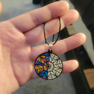 Wednesday Addams Necklace, Ophelia Hall Window Room, Personalized ...