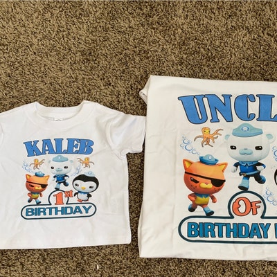 Octonauts Birthday Shirt Octonauts Theme Birthday Shirts - Etsy