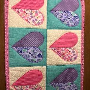 Log Cabin Cross Mug Rug Pattern | Etsy