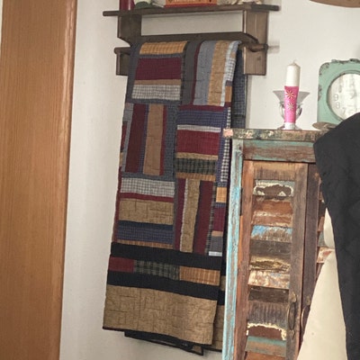 Rolling Pin Rack With Three Slots Rolling Pin Rack With Shelf ...