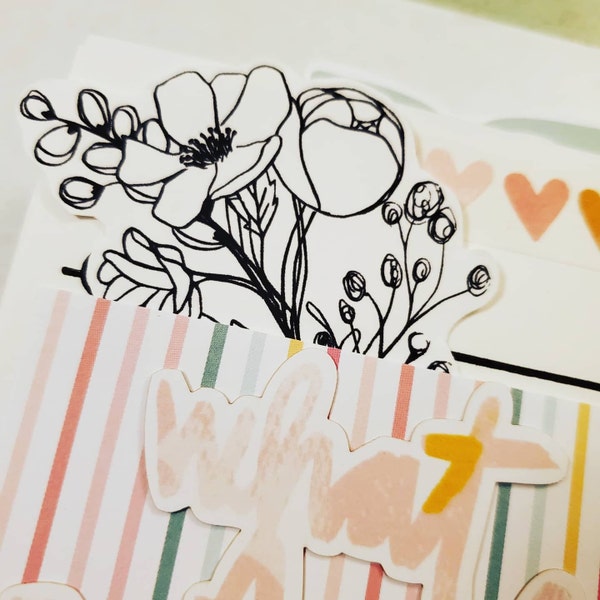 Contents of My Fridge Printable | Food Illustration | Collage Sheet ...