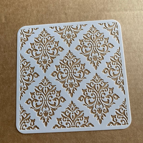 Mermaid #3 - Durable and Reusable Stencil for DIY Painting, Crafting ...