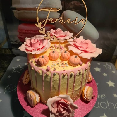 Fondant Figures, 2D Unicorn, Rainbow, Customizable - Etsy