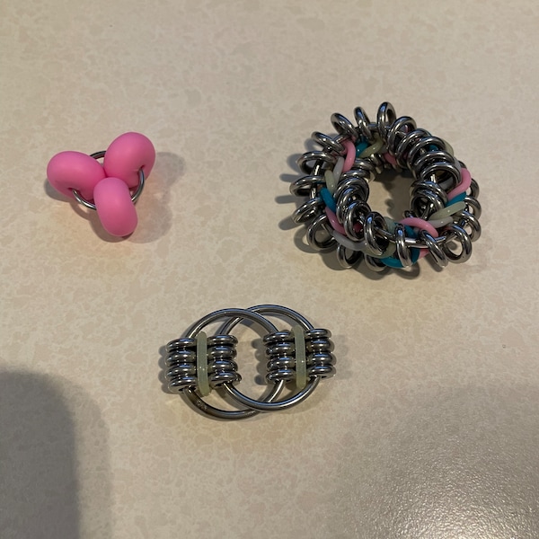 The MINI Tri-roller, Silent Fidget Toy, EDC Sensory Stim Tool by Floppy ...