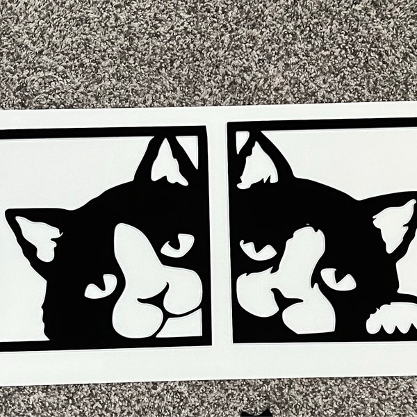 Panel.cat.laser Cut Files SVG DXF CDR Vector Plans, Files Instant ...