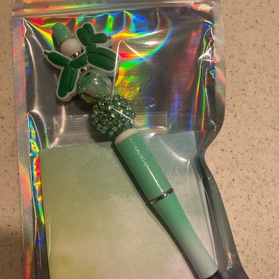 Balloon Animal Dog // Beaded Pen // Many Options // Pen Gift Set // Key ...