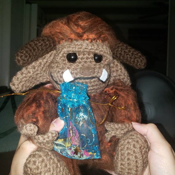 MADE TO ORDER Large or Small Ludo From the Labyrinth Plush Crochet ...
