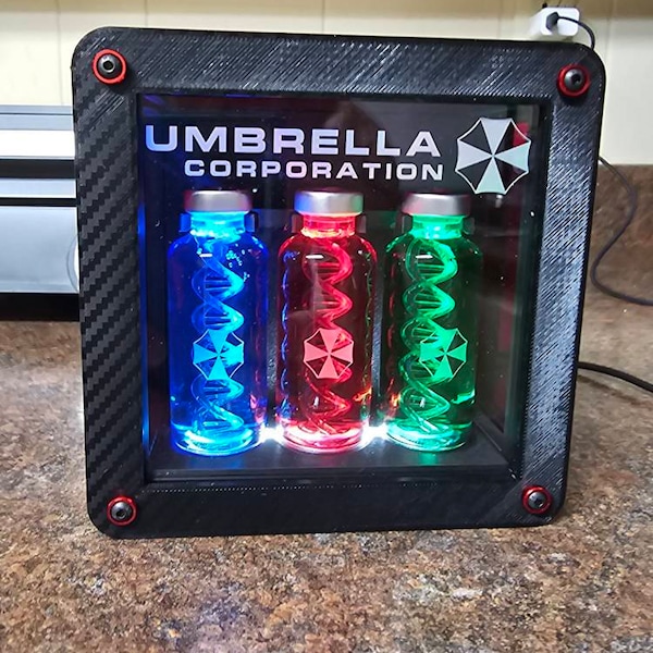 Xience Technologies Lighted 3 Vial Display Set - Etsy Canada