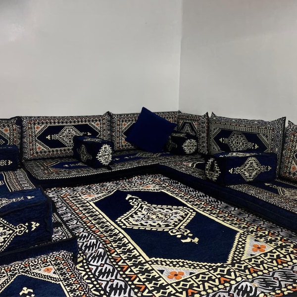 Arabic Floor Seating, Majlis Seating Set, Arabic Style Set, Floor ...