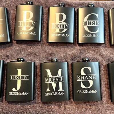 Split Monogram SVG Bundle, Spilt Letter Svg, Alphabet Clipart, Last ...