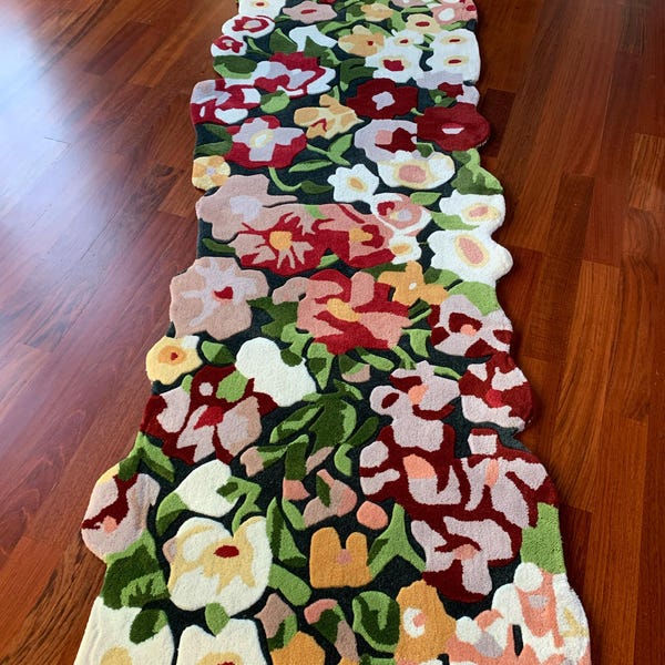 Oshak Hand Knotted Vintage Rug 4/22 Quality 100% Wool Natural Dying ...