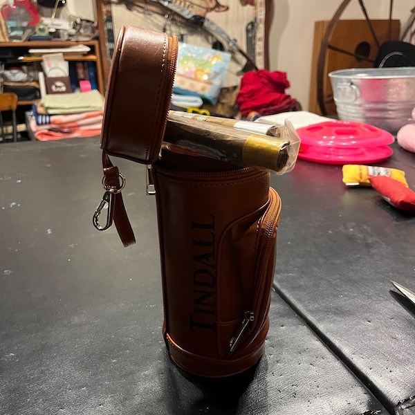 Personalized Humidor Cigar Case With Accessories, Leather Cigar Case ...