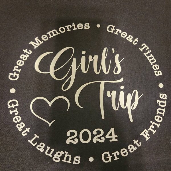 Girls Trip 2024 Svg, Great Memories, Great Times, Great Laughs, Great ...