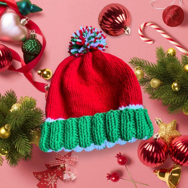 Gingerbread Hat Pattern (pdf) Cabled Hat Pattern - Etsy