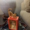 Stretching Cat Automata, Wooden Hand Crank Motion - Etsy