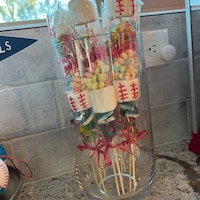 Baseball Candy Kabobs Party Favors Treat Boxes Sweet Sour Candy Candy ...