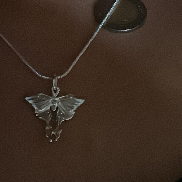 Moonlight Butterflies Necklace and Earrings Set, Handcrafted in 925 ...