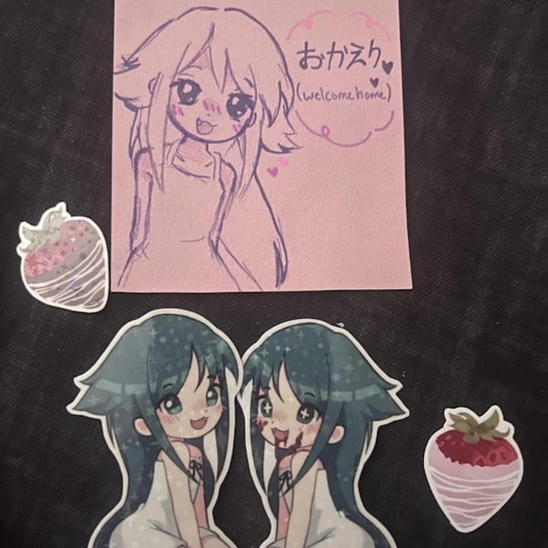 DOKI DOKI Sticker Set - Etsy