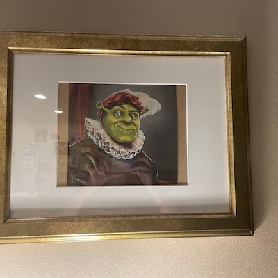 Regal Shrek Print Signed & Dated Renaissance 8 X 8 Print on Deluxe ...