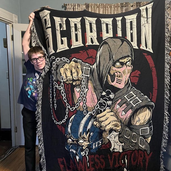 Lord of the Rings Thorin's Woven Blanket | Bilbo Baggins Tapestry Throw ...