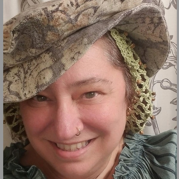 Black & Gold Renaissance Hat Tudor Flat Cap - Etsy