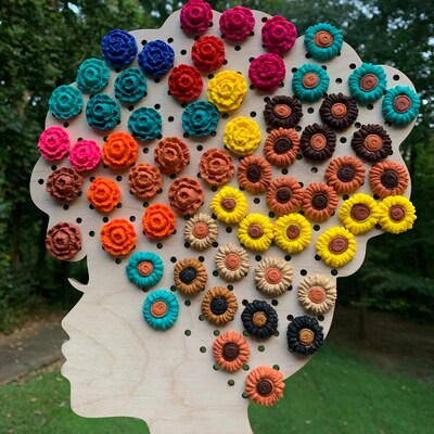 Earring Display, Multiple Earring Display, Craft Show Display, Wooden ...