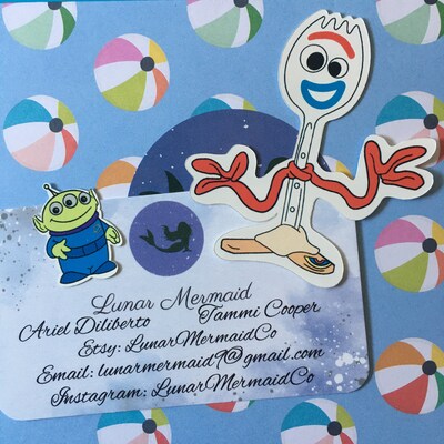 Forky Sticker, Toy Story Sticker, Bujo Stickers, Disney Laptop Sticker ...