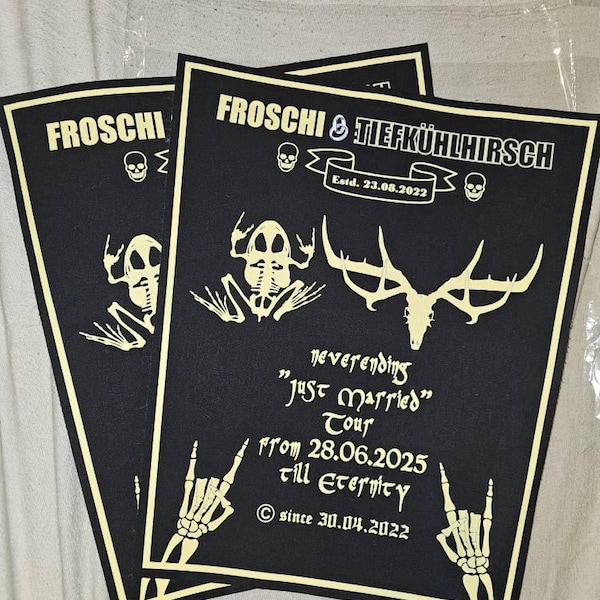 Retro Alien Astronauts Canvas Backpatch for Jacket, Vest & Flannel ...