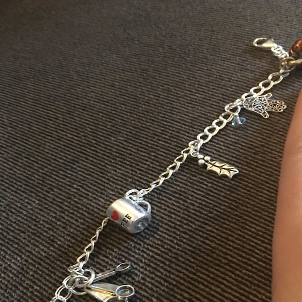 Silver Holly Leaf Necklace - Sterling Silver Holly Leaf Charm on a ...