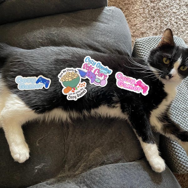 Holographic Tombstone Nostalgia Game Sticker Pack, Nintendogs Sticker ...